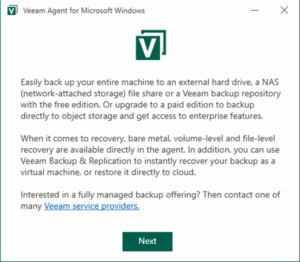 Veeam Backup Windows Agent Free - Anleitung - DIGITAL-easy Blog